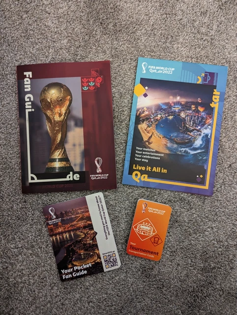 OFFICIAL FIFA WORLD Cup Qatar 2022 Fan Guide + Pocket Guides - Brand ...