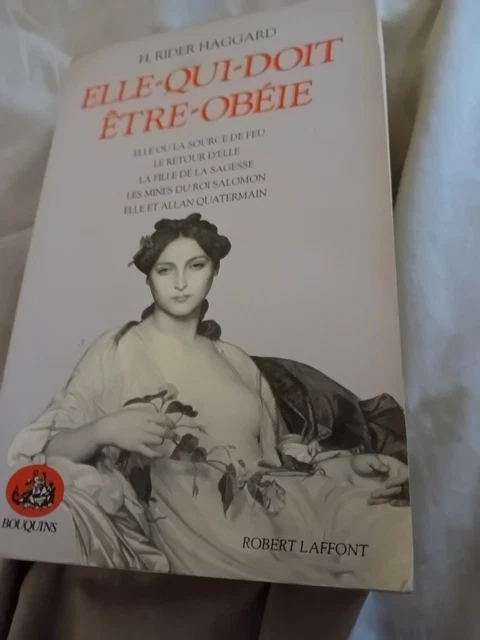 INTEGRALE BOUQUINS HAGGARD elle-qui-doit-etre-obeie 5 titres shee 1985 ...