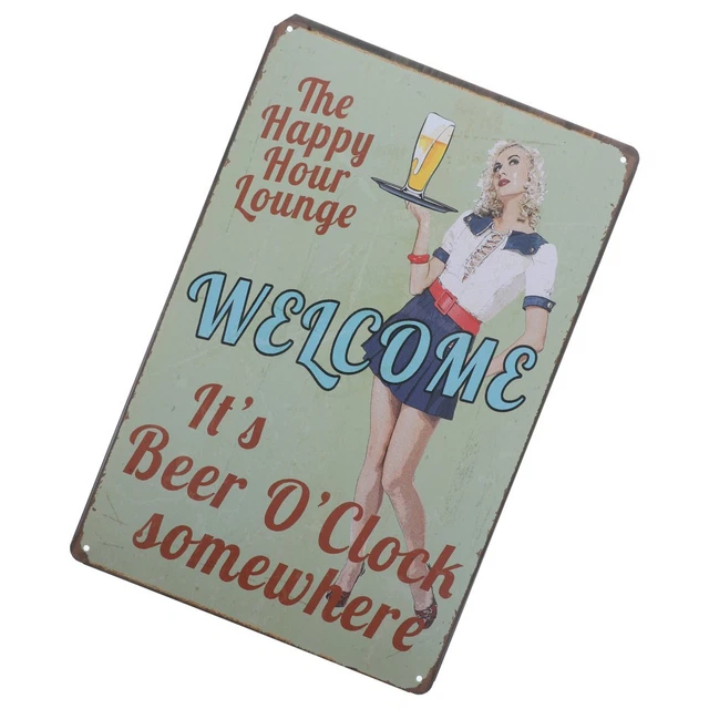 RETRO WALL DECOR Vintage Sign Decorative Signs & Plaques $24.95 ...