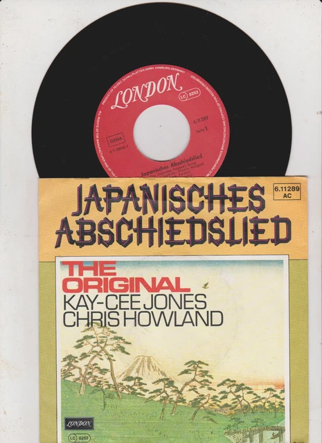 JAPANISCHES ABSCHIEDSLIED - Kay-Cee Jones - Chris Howland- Single 7 ...