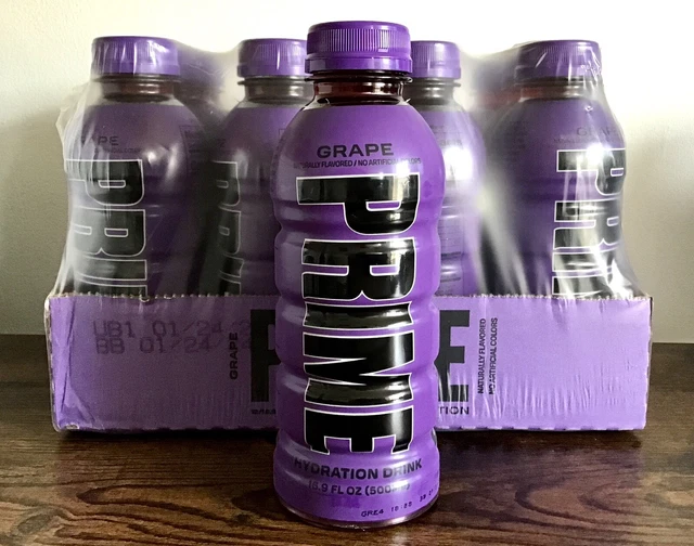 PRIME HYDRATION DRINK, Grape KSI & Logan Paul x 1 Flasche USA IMPORT ⭐️ ...