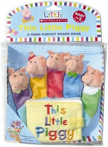 JILL ACKERMAN LITTLE Scholastic: Little Piggy Hand-Puppet Boar (Libro ...