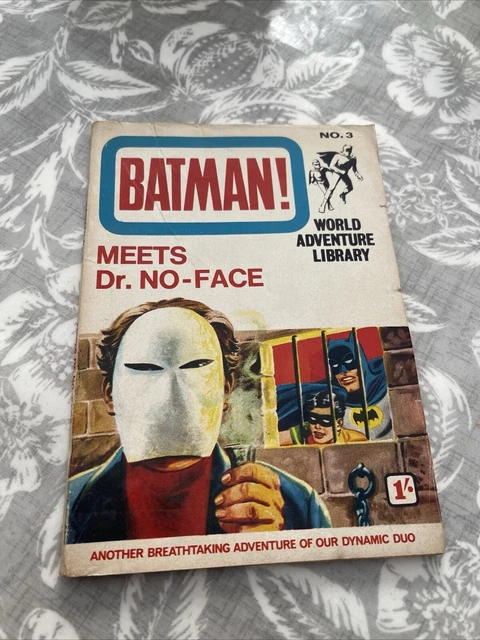 WORLD ADVENTURE LIBRARY Batman 3 - Batman Meets Dr No-Face EUR 10,48 ...