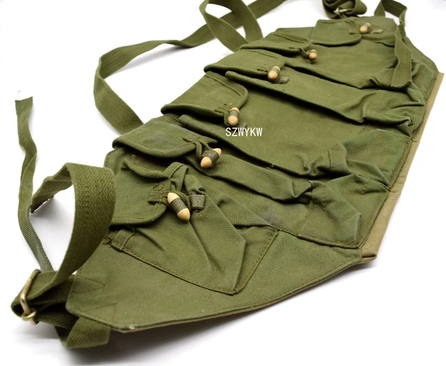 SURPLUS CHINESE ARMY Military Type 81 Chest Rig Ammo Pouch Tactical ...