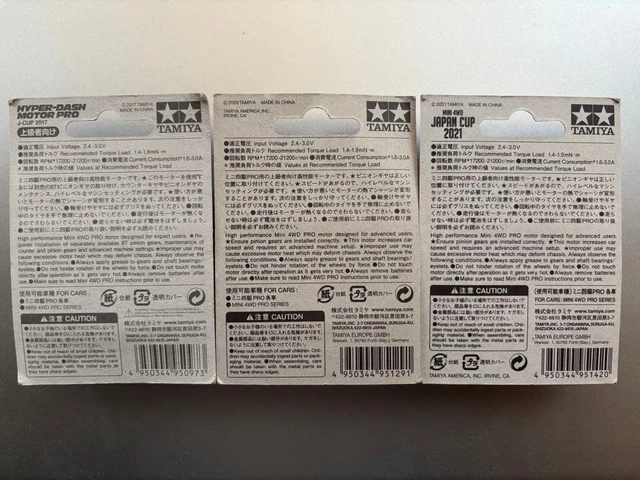 TAMIYA HYPER DASH Motor Pro Limited Edition Japan Cup 2017 2020 2021 ...