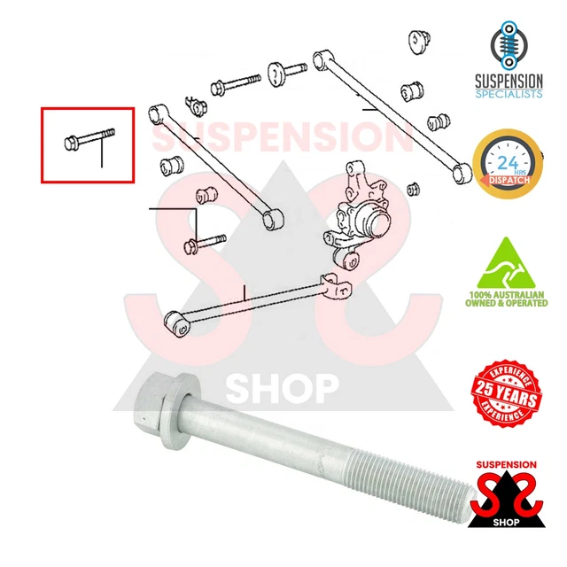 FASTENING BOLT, CONTROL Arm Suit TOYOTA RAV 4 2.0 4WD (ACA21, ACA20 ...