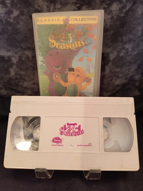 BARNEY - BARNEYS 1-2-3-4 saisons (VHS, 1996) EUR 6,02 - PicClick FR