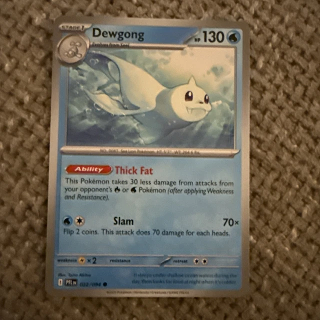 DEWGONG 022/094 ME02: Phantasmal Flames Regular £0.01 - PicClick UK