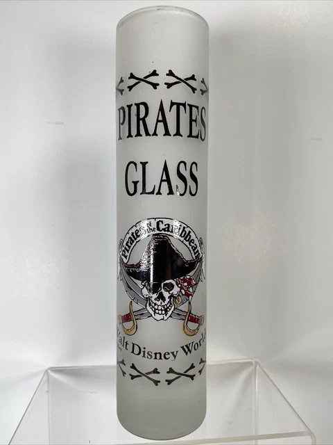 WALT DISNEY WORLD Pirates Of The Caribbean Shot Glass 7.5” $14.99 ...