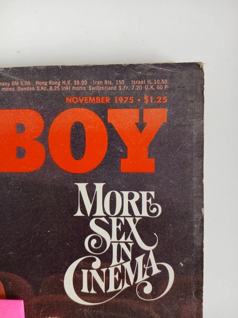 Playboy November 1975 Muhammad Ali Interview Boldest Bunnies Vintage