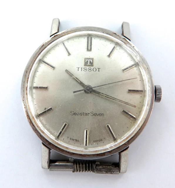VINTAGE TISSOT SEASTAR Seven Waterproof Mens Watch. Working !! $130.20 ...