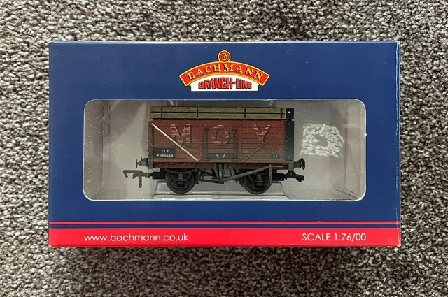 BACHMANN 37-188 BR 8 Plank Wagon, Ex PO (MOY) OO 00 Gauge £22.99 ...