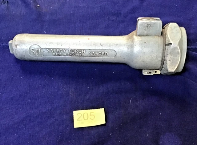 VINTAGE SHIMWELL ALEXANDER Safety Torch SA6060 used in Mines and ...
