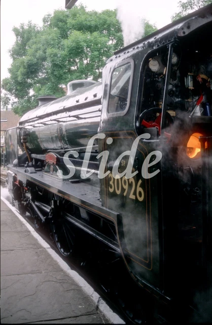 BRITISH RAILWAYS SR 4-4-0 Steam Locomotive 30926 Pickering Orig Slide ...