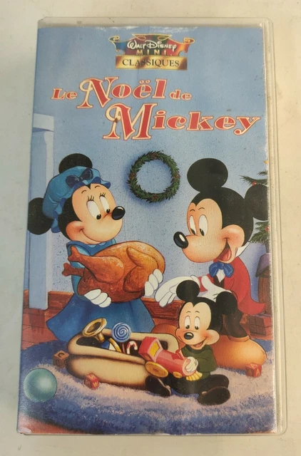 VHS MICKEY'S CHRISTMAS Walt Disney Mini Video Cassette 1992 $15.82 ...