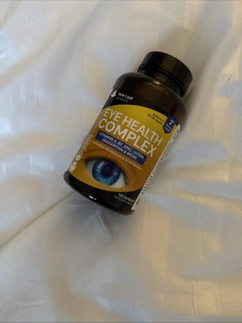 EYE HEALTH COMPLEX Supplement Lutein Zeaxanthin with Vitamins 120 ...