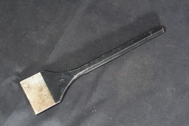 VINTAGE EARLY C.S. Osborne & Co. Ship & Boat Builder's Floor Chisel 2 3 ...