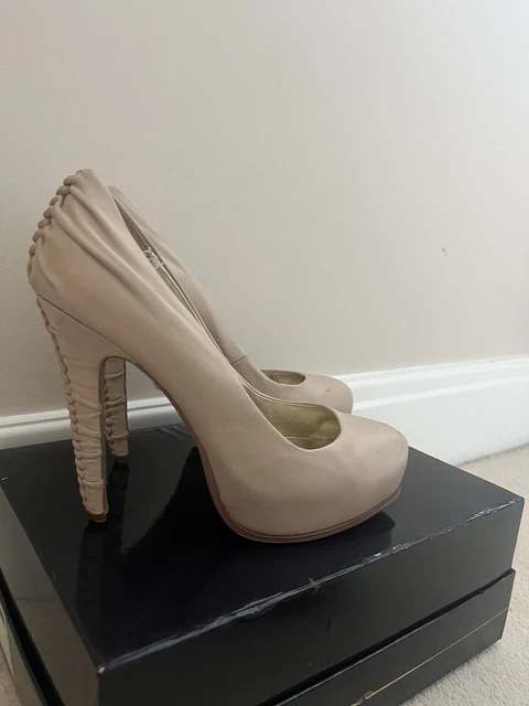 FAITH CHAMPAGNE HIGH heel £30.00 - PicClick UK