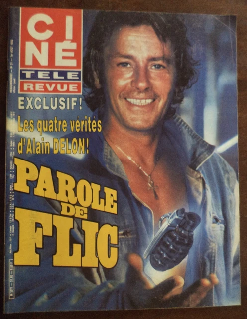 MAGAZINE &CINÉ-TÉLÉ-REVUE& N° 31 DELON Spaak MILO Jarre SORAL Hudson Martinelli EUR 9,50 ...