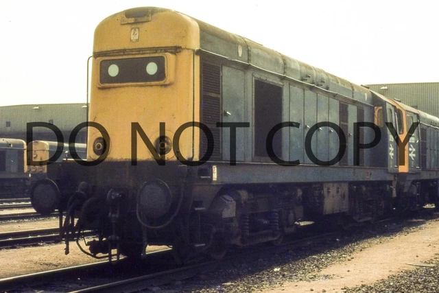 UK DIESEL TRAIN Railway Photograph Of Class 20 20159 Loco. (Rm20-279) £ ...