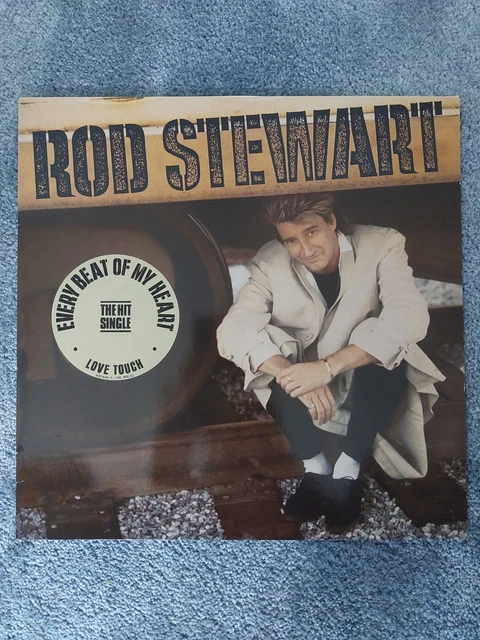 ROD STEWART - Every Beat Of My Heart - Gebrauchte Vinyl-Schallplatte ...