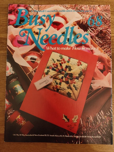 MAGAZINE - BUSY Needles What To Make How To Make It Marshall Cavendish ...