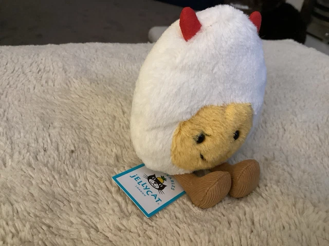 JELLYCAT AMUSABLE DEVILLED Egg - Devil Horn Egg - Amusable Food ...