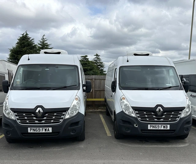 2 RENAULT TRAFFIC Xlwb Fridge Vans £10,000.00 - PicClick UK