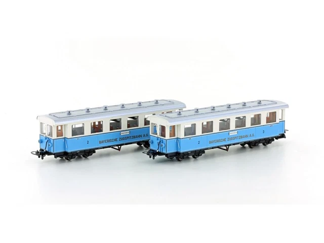 HOBBYTRAIN 43103 BAYERN Zugspitzbahn Coach Set (2) II (HOe) HO £143.95 ...