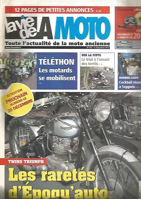 LA VIE DE La Moto N°727 Twins Triumph / Velocette Mono 350 Et 500 ...