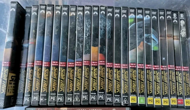 STAR TREK THE Next Generation Dvd Tng The Collector's Edition Bundle ...