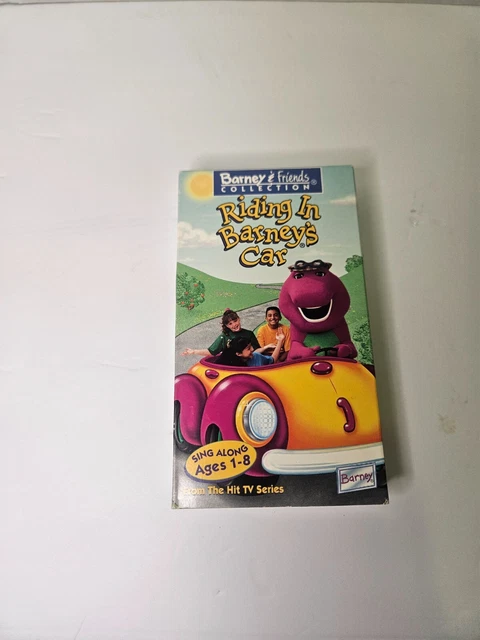 BARNEY - RIDING in Barneys Car (VHS, 1995) £7.94 - PicClick UK