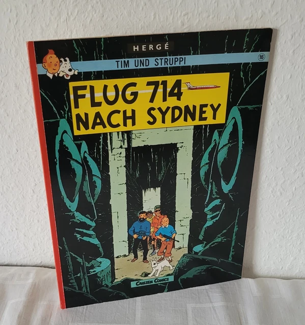 TIM UND STRUPPI * Flug 714 nach Sidney * Carlsen Comics 1986 * Guter ...