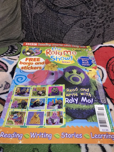 RETRO CBEEBIES THE Roly Mo Show Fimbles Magazine Issue 6 Dated ...