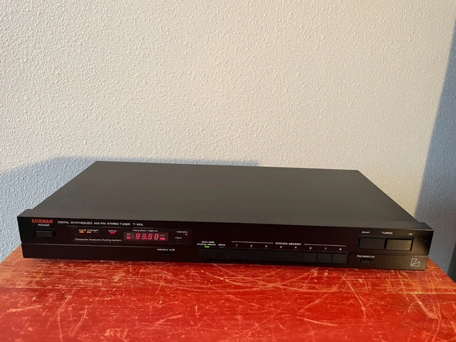 LUXMAN T-100L DIGITAL Synthesized Tuner EUR 49,00 - PicClick FR