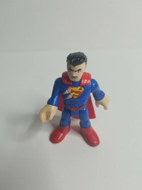 FISHER-PRICE MODELLINO IMAGINEXT DC SuperFriends DOOMSDAY SUPERMAN EUR ...