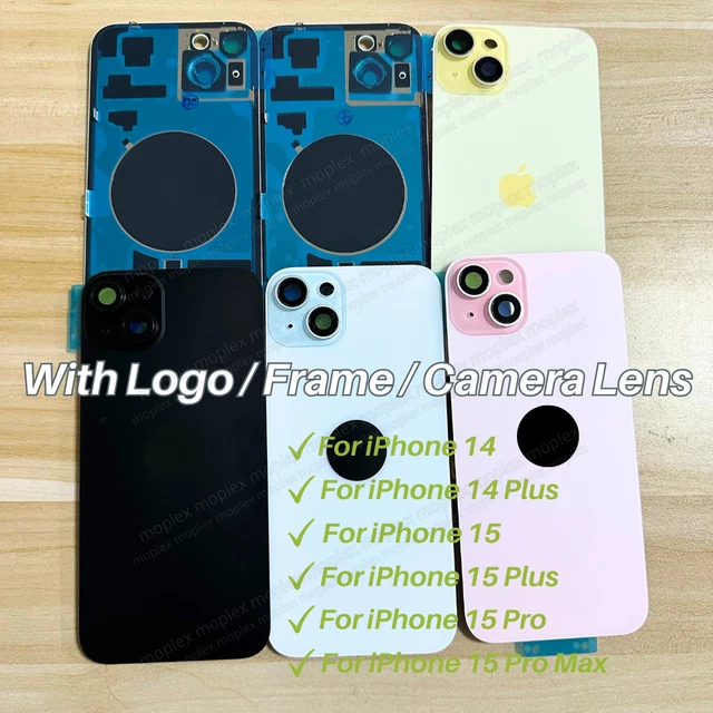 REPLACEMENT REAR BACK Glass Cover Big Hole Lot For iPhone 14/ 14 Plus ...