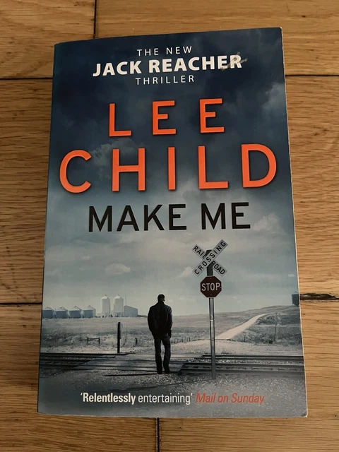 SIGNED LEE CHILD Book Make Me Jack Reacher Series Paperback EUR 23,08 ...