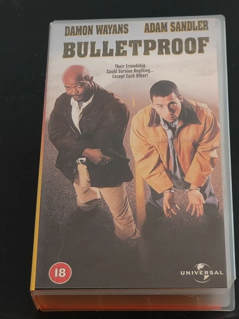 BULLETPROOF VHS CASSETTE Damon Wayans Adam Sandler FREE POSTAGE EUR 7 ...