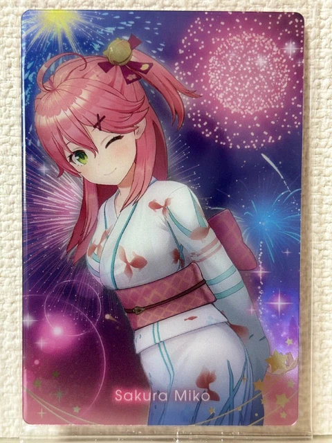 BANDAI HOLOLIVE VTUBER Sakura Miko wafer card Vol.3 15 Unopend £2.84 - PicClick UK