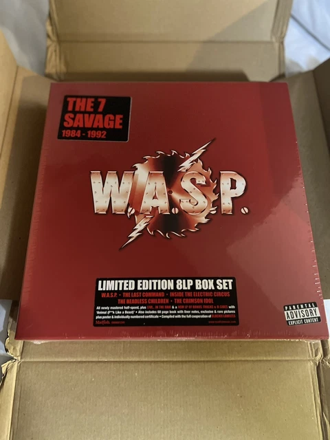WASP THE 7 Savage Limited Box Set EUR 467,72 - PicClick IT