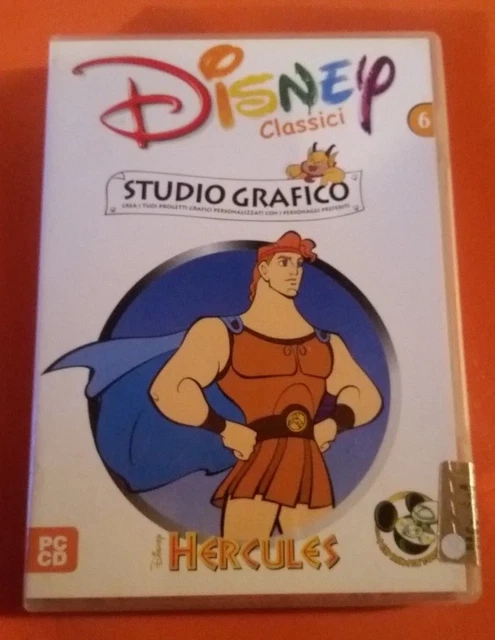 PC GAME CD-ROM "Disney Classici N. 6 Studio Grafico Hercules" Perfetto ...