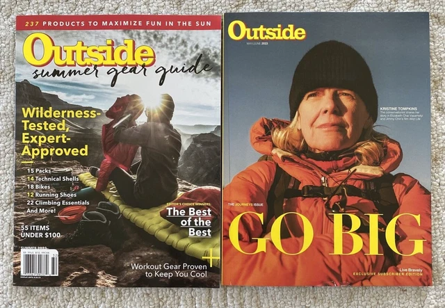 2 ISSUES OUTSIDE Magazine SUMMER Gear Guide & GO BIG The Journey May ...