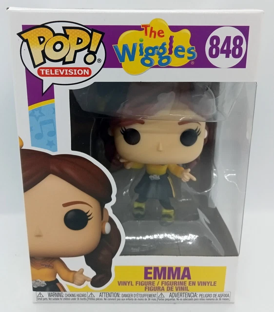 FUNKO POP! VINYL Figure - 848 The Wiggles - Emma (Yellow Wiggle) $20.00 ...