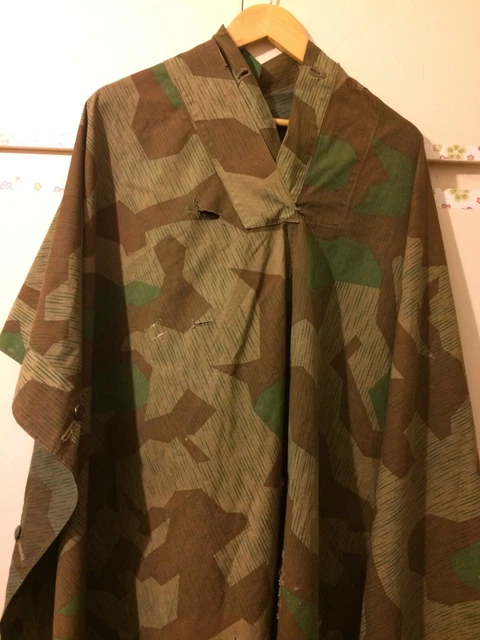 WW2 GERMAN ARMY Raincoat Tent Relic EUR 82,75 - PicClick IT