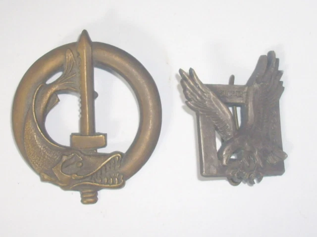 LOT DE 2 insigne militaire français ( commando ) EUR 10,00 - PicClick FR