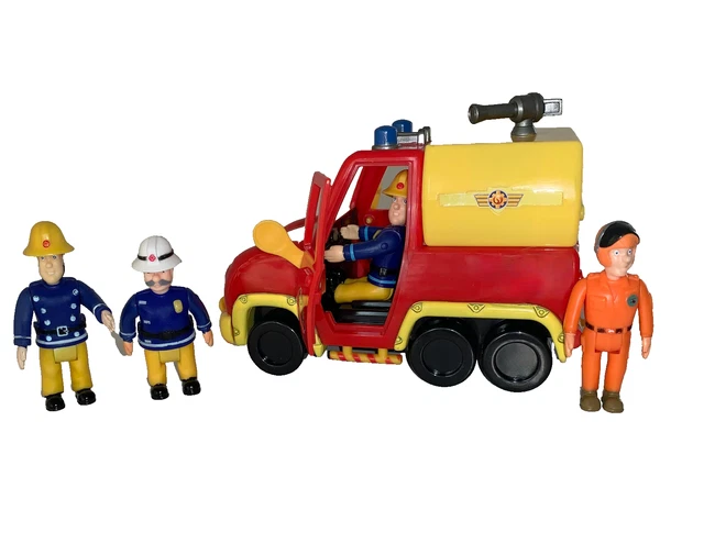 FIREMAN SAM STATION Officer Steele Tom Thomas Figures Jupiter Fire ...
