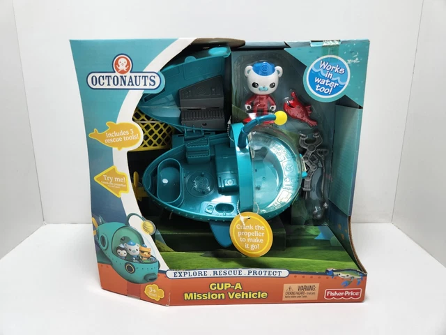 OCTONAUTS GUP-A MISSION Vehicle w/ Barnacles Figure! NEW! £43.36 ...