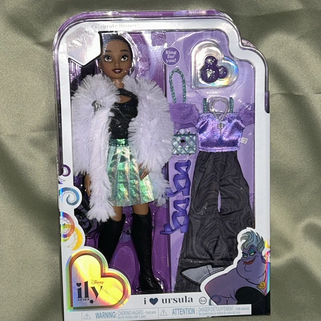 DISNEY ILY 4EVER Ursula Fashion Doll Figure with Accessories $27.59 ...
