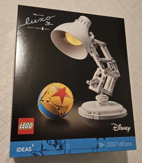 LEGO IDEAS 21357 Disney Pixar Luxo Jr Lamp & Ball Set for Adults ...